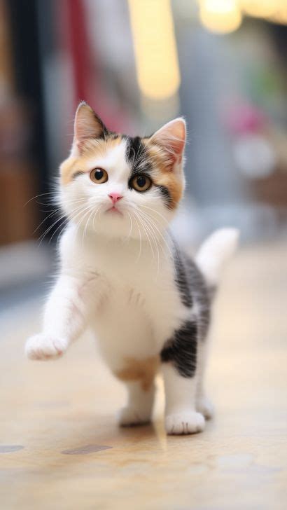 Calico Munchkin Cat