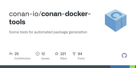 Github Conan Ioconan Docker Tools Some Tools For Automated Package