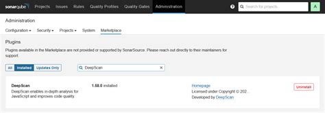 Deepscan Sonarqube Plugin Deepscan