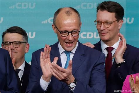 Merz Wil Uiterlijk Met Pasen Nieuwe Duitse Regering Hebben