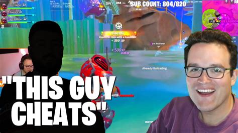 Ive Been Accused Of Cheating By A World Cup Fortnite Player Youtube