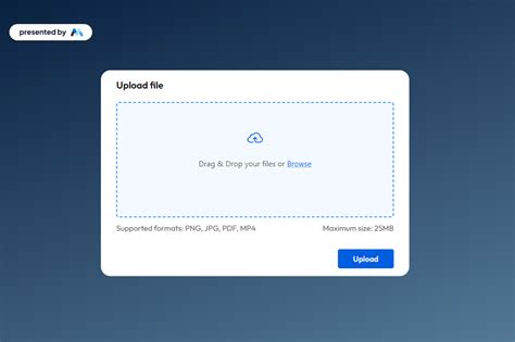 Upload File Drag And Drop Webflow