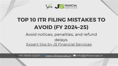 Ppt Top 10 Itr Filing Mistakes To Avoid Fy 2024 25 Powerpoint Presentation Id 14444109