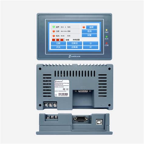 High Resolution HMI Touch Screen Display LCD Panel Human Machine