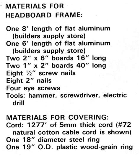 70s Vintage Macrame Headboard Furniture Furnishing Pdf Macrame Pattern Instant Pdf Download 3472