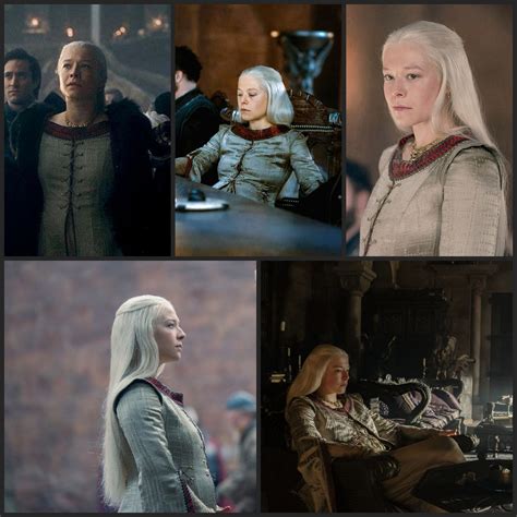The Outfits Rhaenyra Targaryen Wore During The First Season R