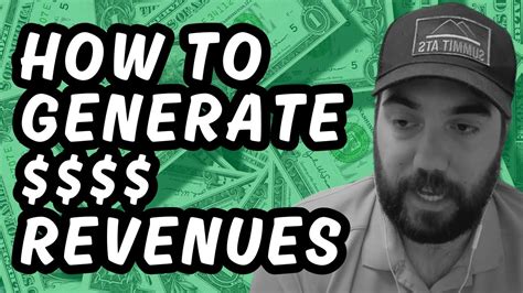 Building Million Dollar Revenues YouTube