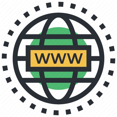Hyperspace Internet W3 World Wide Web Icon