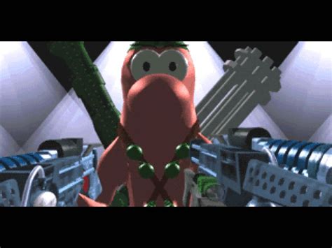 Worms Ps1 01 The King Of Grabs