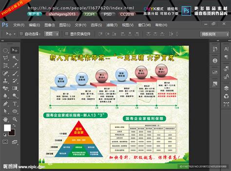 中国人寿新人育成体系设计图室内广告设计广告设计设计图库昵图网
