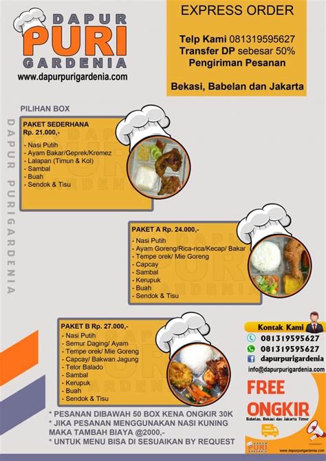 Nasi Box 081319595627 Catering Bekasi Jakarta