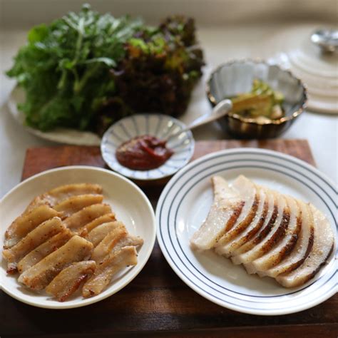 고기소녀 통 항정살수육 만들기 겉바속촉 항정살요리 무수분수육 네이버 블로그