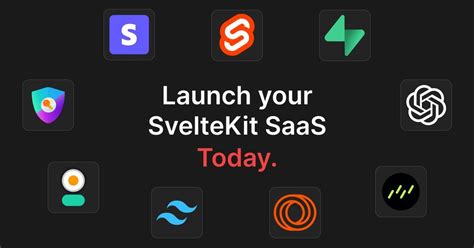 show hn sveltekit saas boilerplate to help launch your product fast