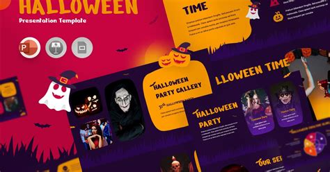 Halloween Template Powerpoint 2023 Incl Presentation And Halloween