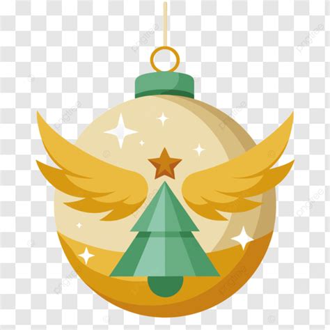 금과 크리스탈 천사 크리스마스 장식 벡터 크리스마스 휴가 행복하다 Png 일러스트 및 벡터 에 대한 무료 다운로드 Pngtree