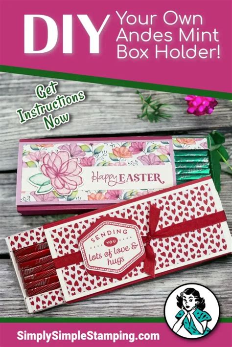Why Do I Love To Make A Diy Andes Mint Box Holder In 2024 Valentine