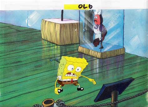 Spongebob Cel By Cartoonkal On Deviantart