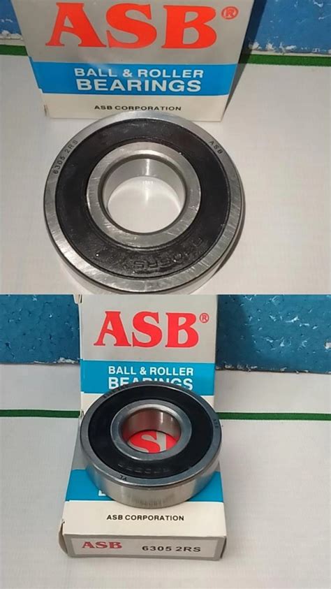 Ball Bearing Asb 25x62x17 Pn 6305 2rs Distribusi Suku Cadang