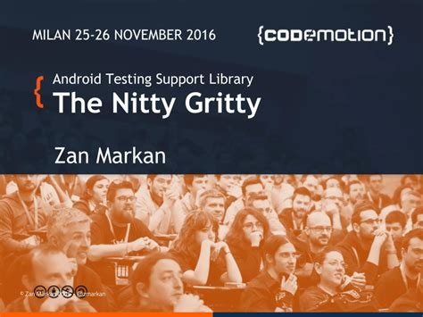 Android Testing Support Library The Nitty Gritty Zan Markan