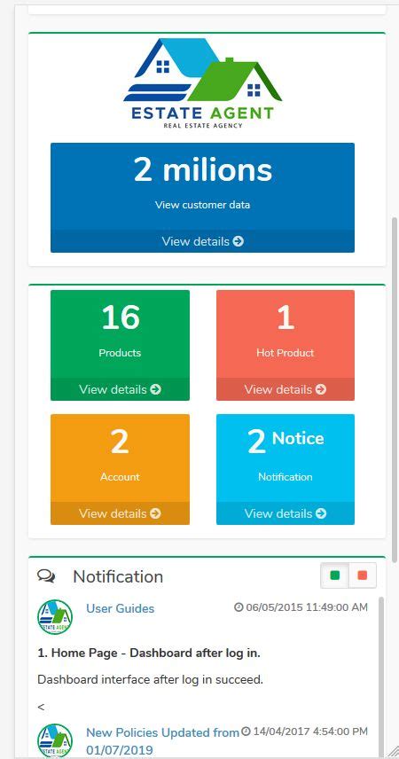 Estateagent Real Estate Management System Net By Nettex Codester