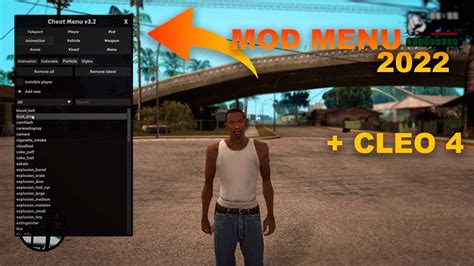 Como Instalar El Mod Menu De Gta San Andreas Para Pc Youtube