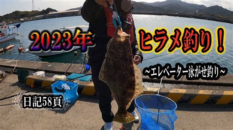 【ヒラメ釣り】今年も釣れました！漁港の大型ヒラメ！ Youtube