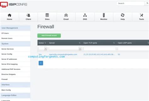 How To Install ISPConfig On Debian Bookworm ComputingForGeeks