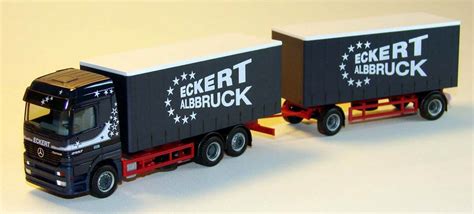 Herpa Modell Lkw für Eckert Logistik Albbruck
