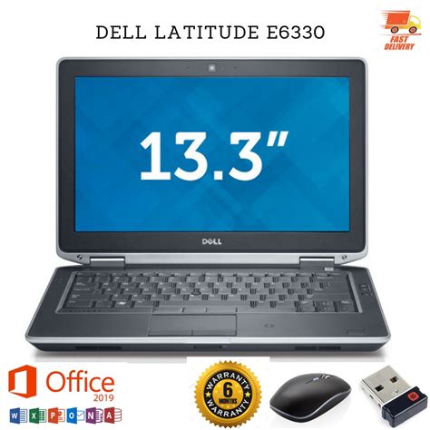 Dell Latitude E6330 6330s 6320 13 3 Inch 4gb Ram 128gb Ssd Shopee