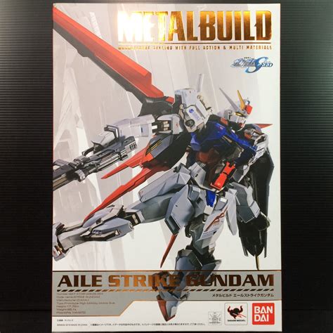 Metal Build GAT X105 AQM E X01 Aile Strike Gundam Mobile Suit Gundam