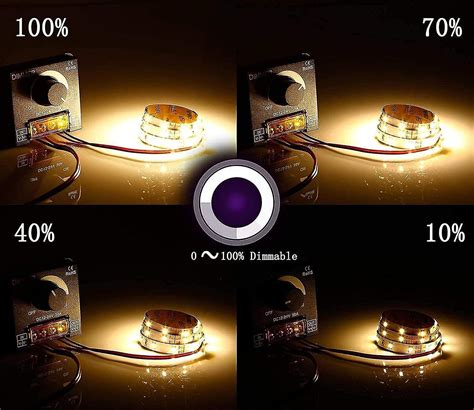 12v 24v Dc Led Pwm Dimmer Controller On Off Switch With Metal Shell For Single Color Led Strip