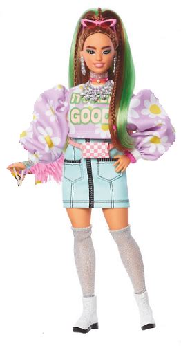 Набор из 5 кукол Barbie Extra с эксклюзивной куклой Барби Экстра Барби ...
