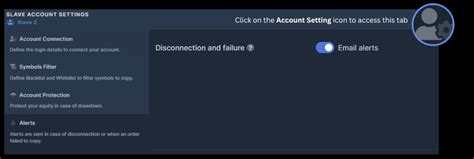 Account Settings Tutorial Duplikium Trade Copier