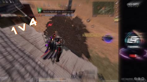 1 V 4🔥 With Krm 262m4 Call Of Duty Mobile Battle Royale Codmbr Codm