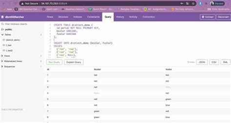 Praktik Plsql Menggunakan Pgweb Alphabet Development Team