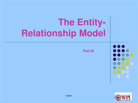 Ppt The Entity Relationship Model Powerpoint Presentation Free Download Id 9631554