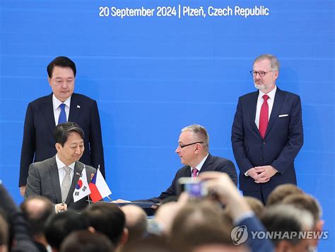 한·체코 원전 전주기 협력 체결尹 원전 르네상스 주역