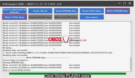 Launch X PROG 3 PC Adapter Clone VW MED17 5 25 OBD2shop Co Uk Official Blog Launch X PROG 3 PC