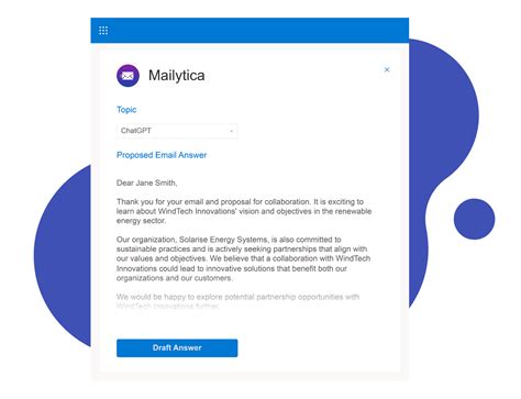 Chat Gpt Outlook Mailytica