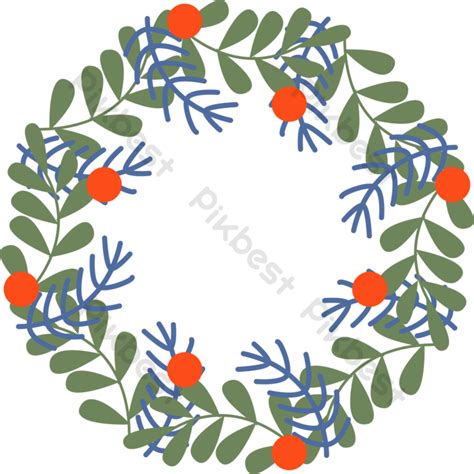 Round Floral Frame Png Images Ai Free Download Pikbest