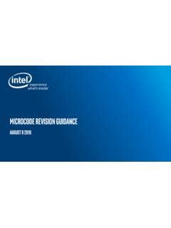 Microcode Revision Guidance Intel Microcode Revision Guidance Intel Pdf PDF PRO