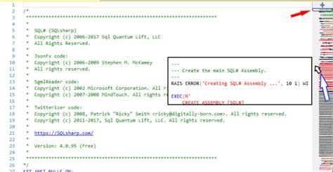ssms tip 1 annotations and map mode for vertical scroll bar sql