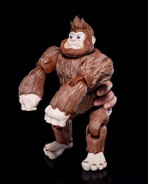 3d File Articulated Sasquatch・3d Printer Model To Download・cults