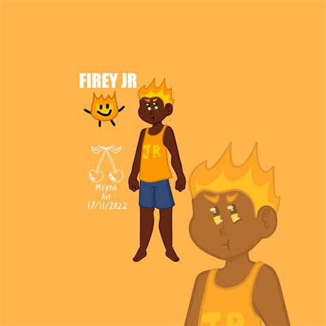 Human Firey Jr R Bfdifanart