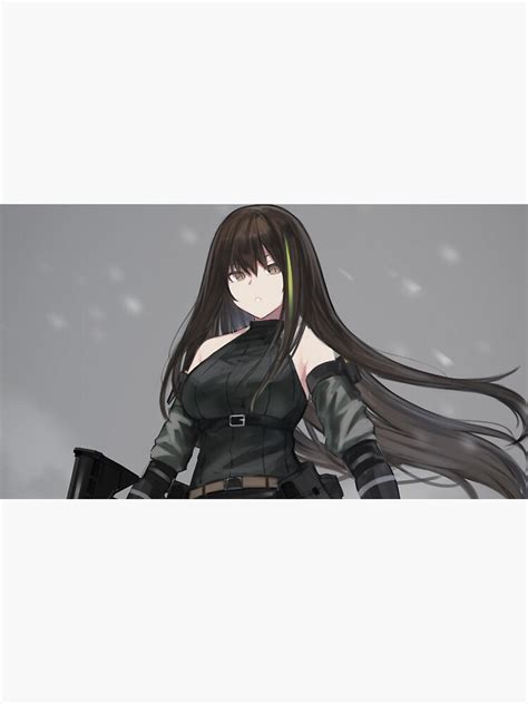 M4a1 Zettai Ryouiki Girls Frontline T Doll With Gun Sexy Lewd Boobs