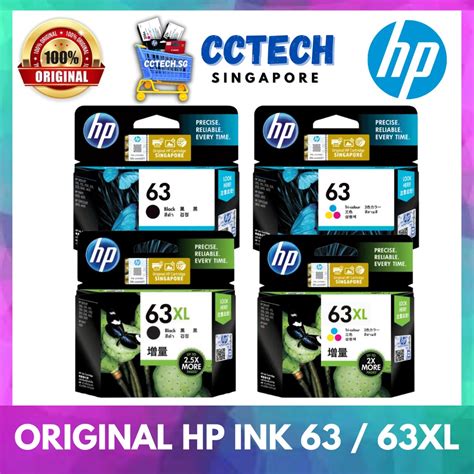 Original Hp Hp Xl Black Tri Color Ink Cartridge Sg Ready Stocks Shopee Singapore