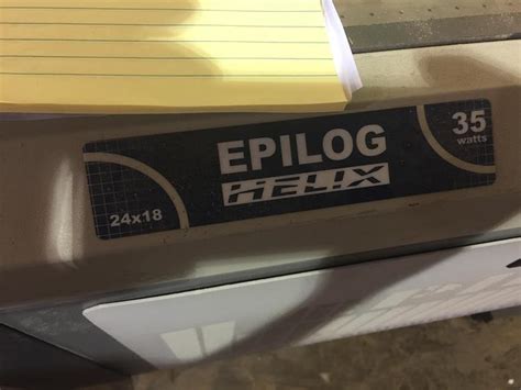 Used Epilog Helix 8000 35 Watt Laser Engraving Machine For Sale At