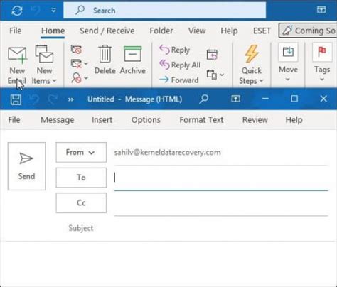 Steps To Create An Email Template In Microsoft Outlook