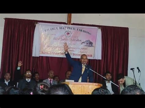 Na Ka Jingduh Jingkyrmen Sha Ka Jingkyrmen Ka Jingphla I Bah S Sariang Silver Jubilee COG
