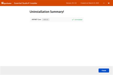Installing Syncfusion ASP NET CORE Web Installer Syncfusion
